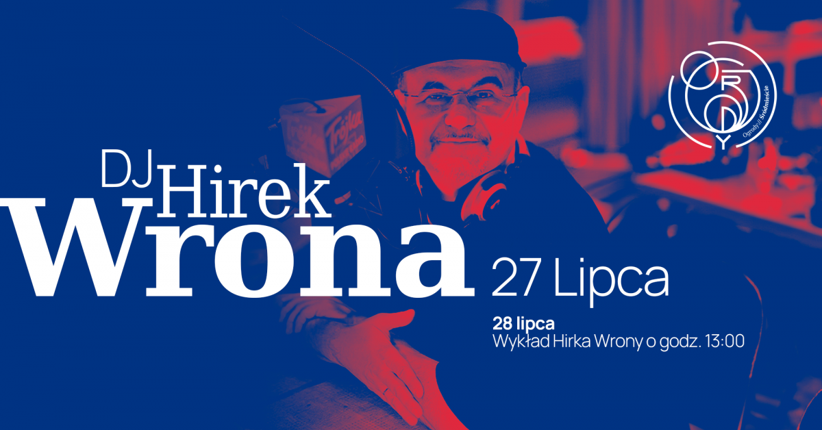 Hirek Wrona w Ogrodach Śródmieście - Pomorze Zachodnie